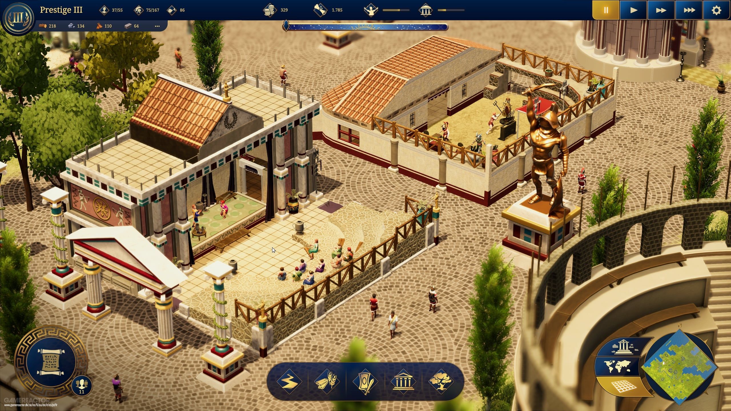 Citadelum takes city builder and strategy to mythological heights