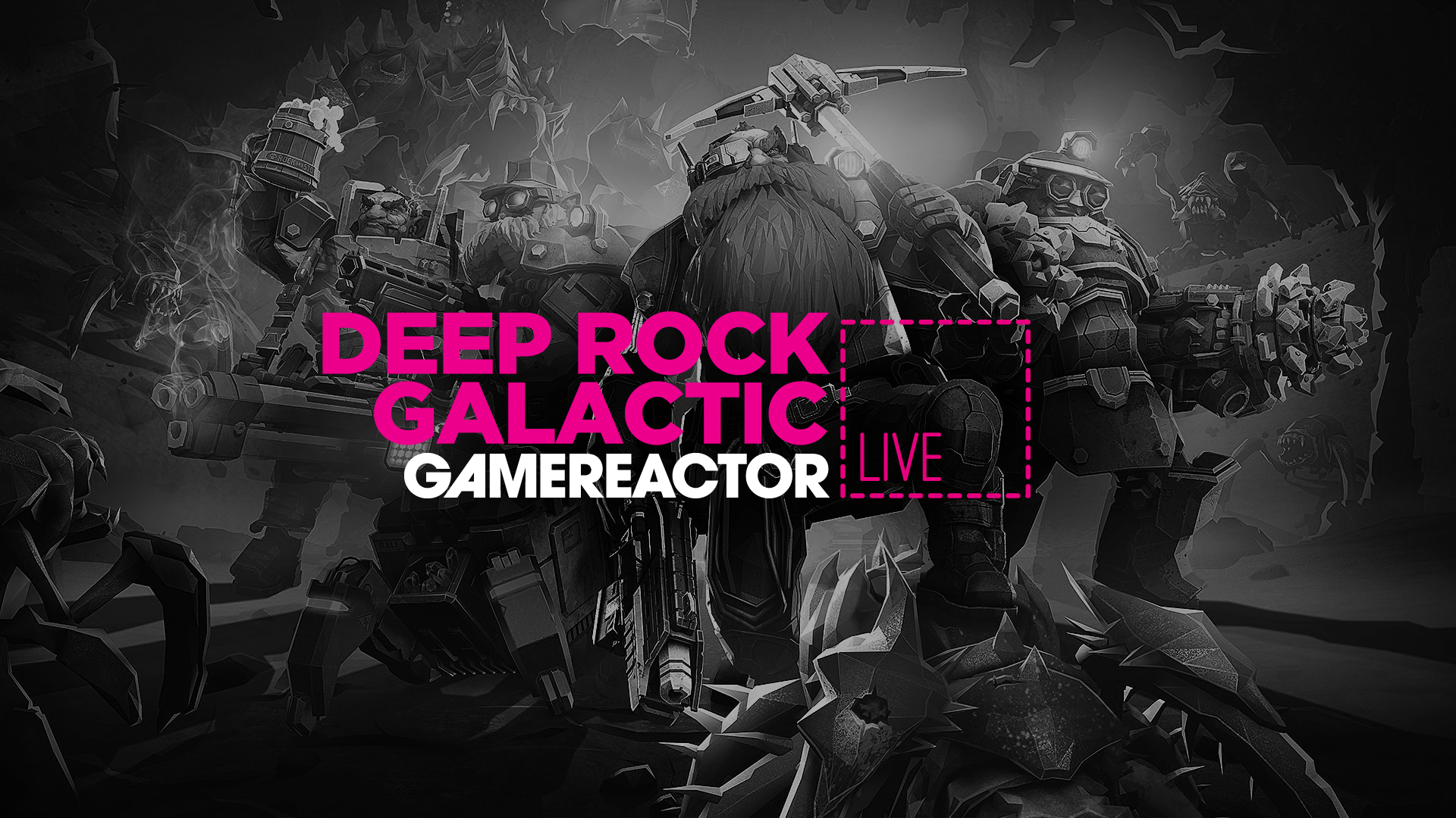 We're space mining in Deep Rock Galactic on today's stream