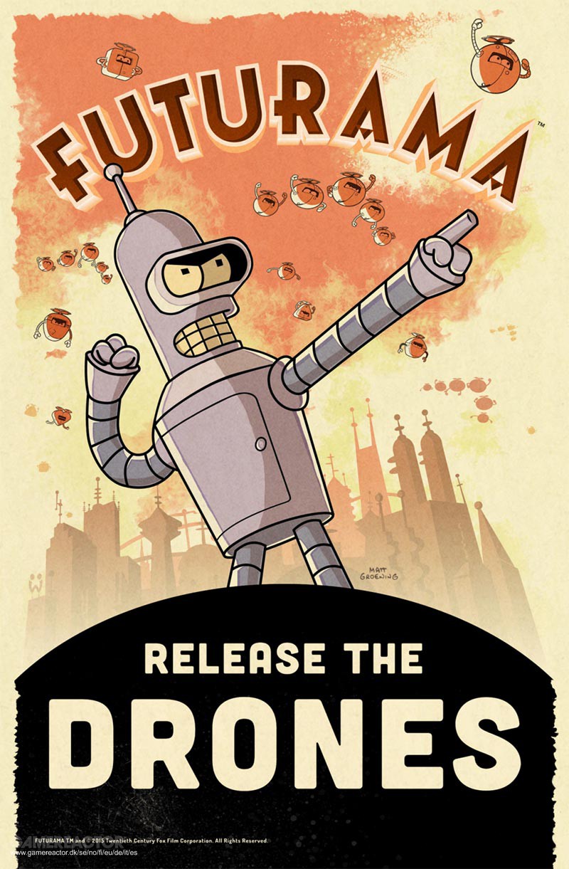Futurama: Game of Drones announced