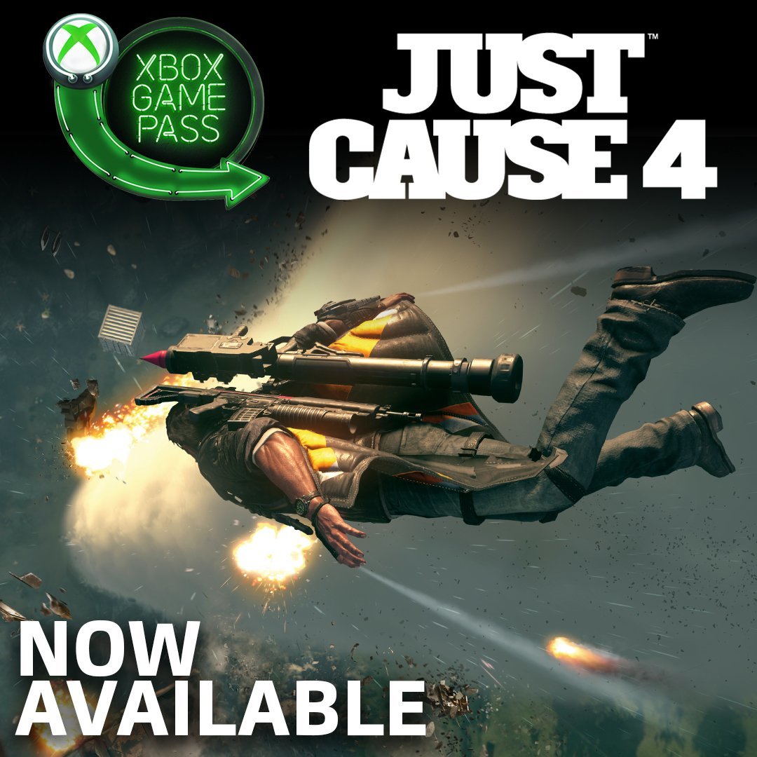 Just Cause 4 swoops into Xbox Game Pass