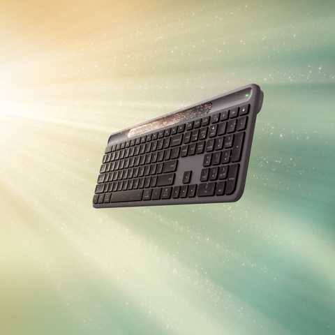 Logitech unveils new keyboard that charges through solar power ...