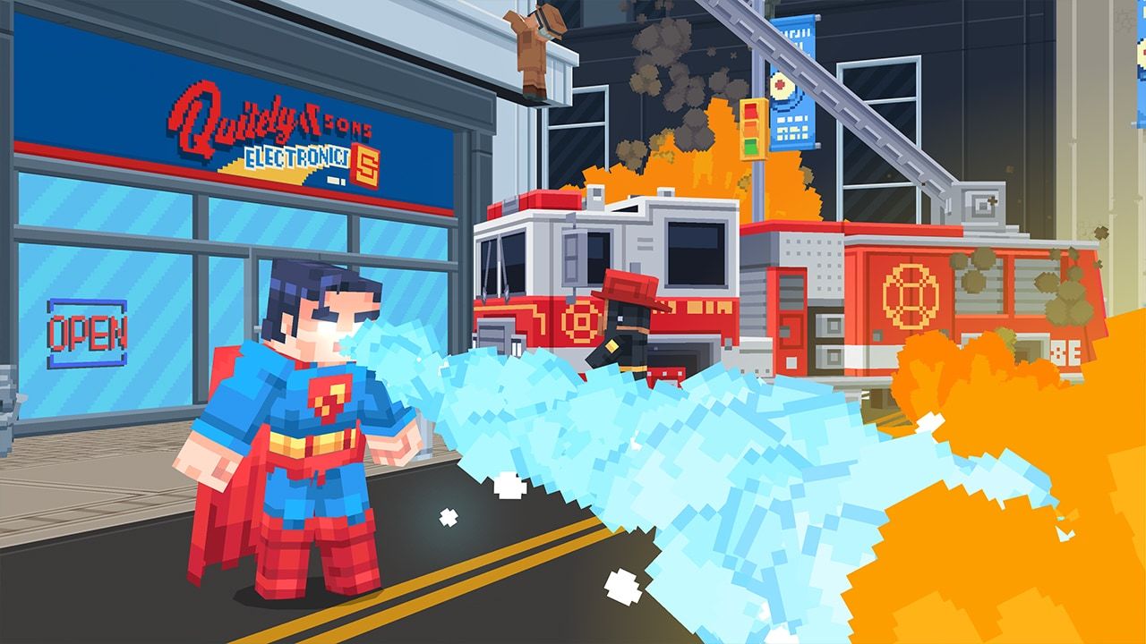 Superman saves Minecraft in new DLC