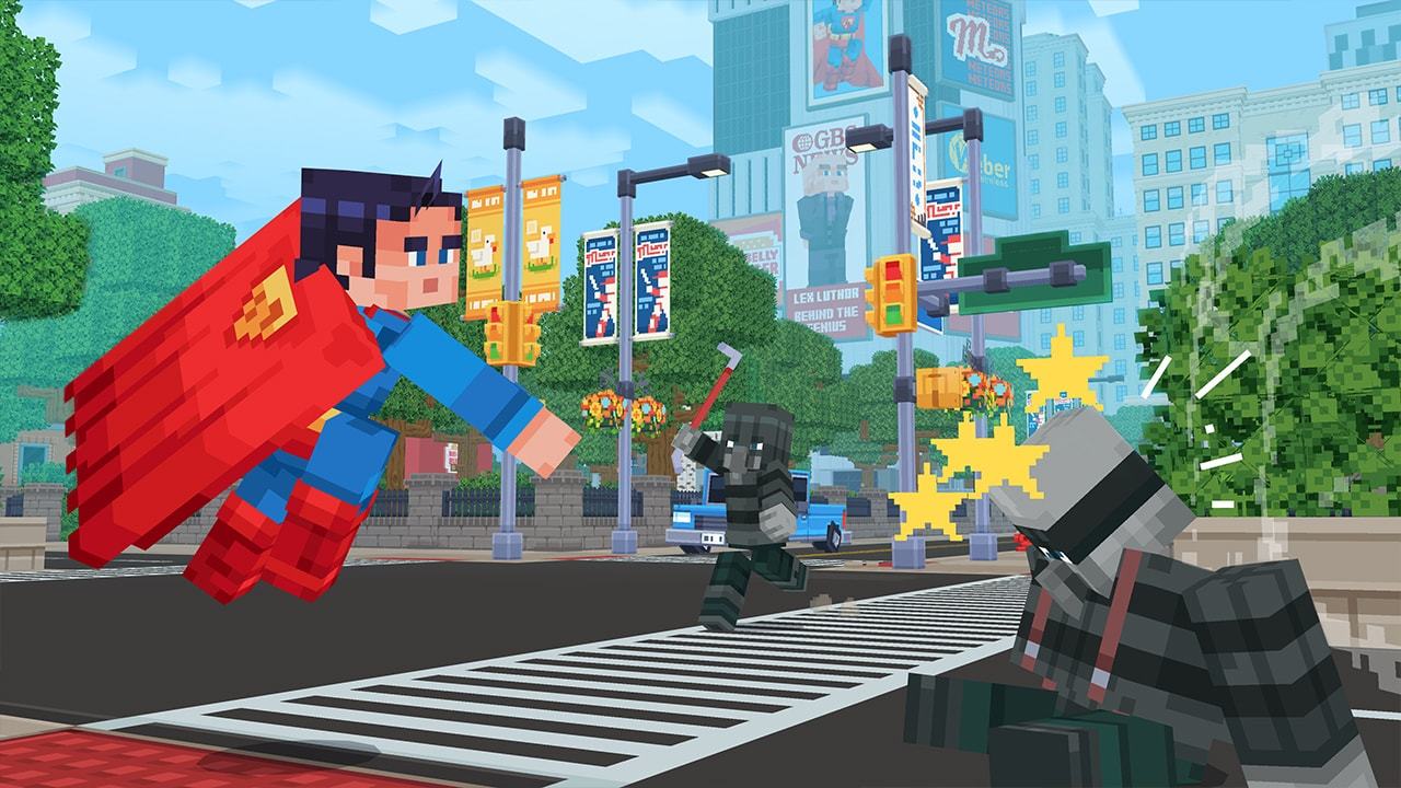 Superman saves Minecraft in new DLC