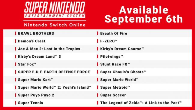 Super Nintendo games finally confirmed for Switch Online - - Gamereactor