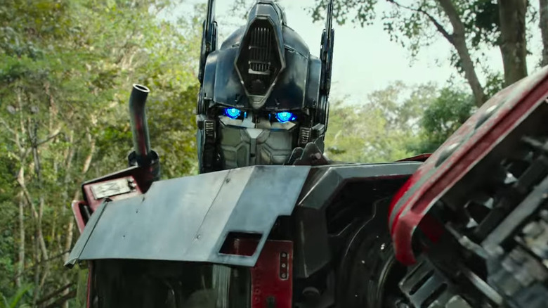 Transformers: Rise of the Beasts was shown during the Super Bowl