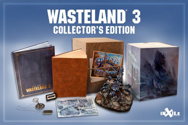 Wasteland 3 backer collector's edition revealed