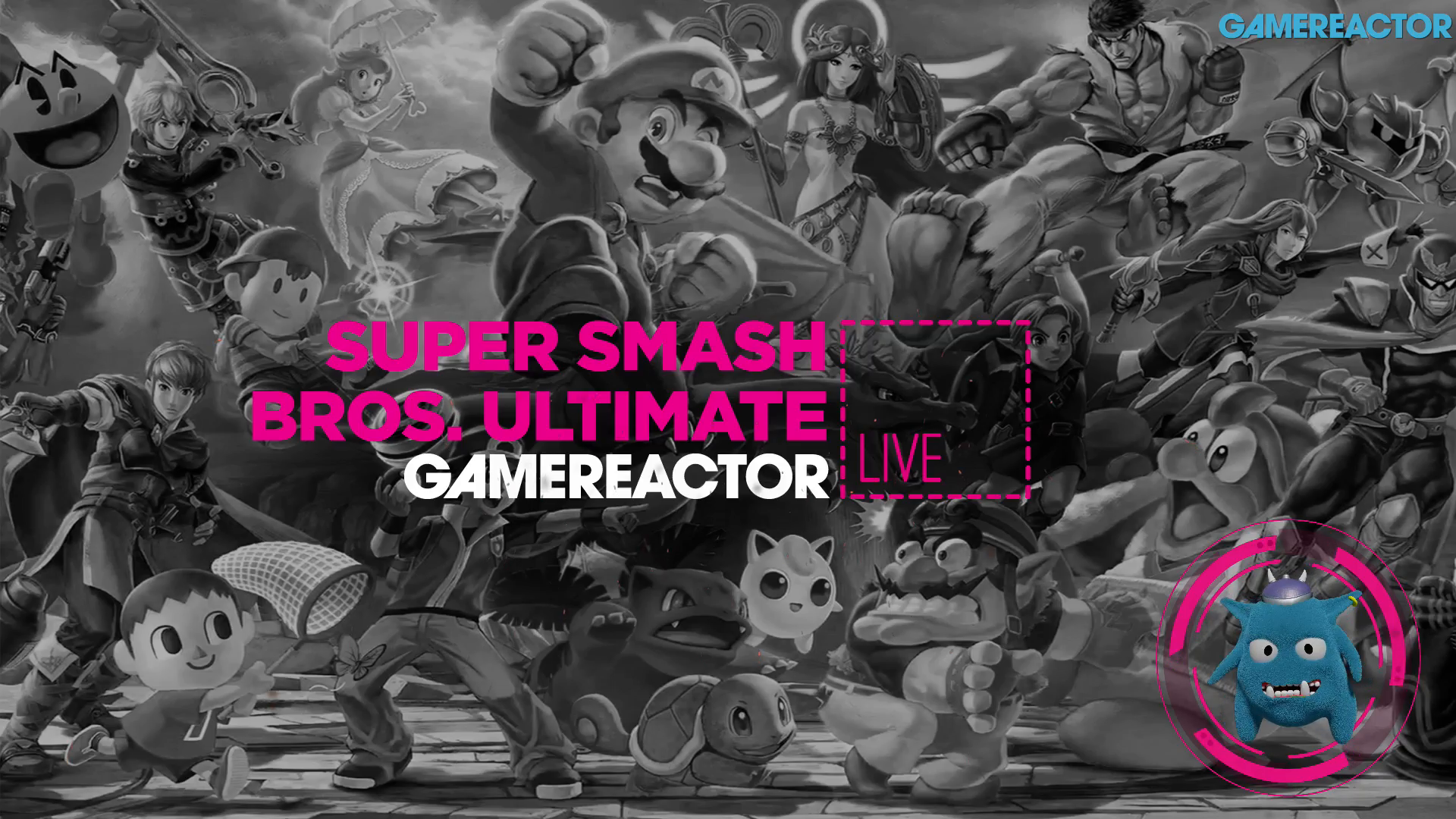 Watch us get stuck into Super Smash Bros. Ultimate