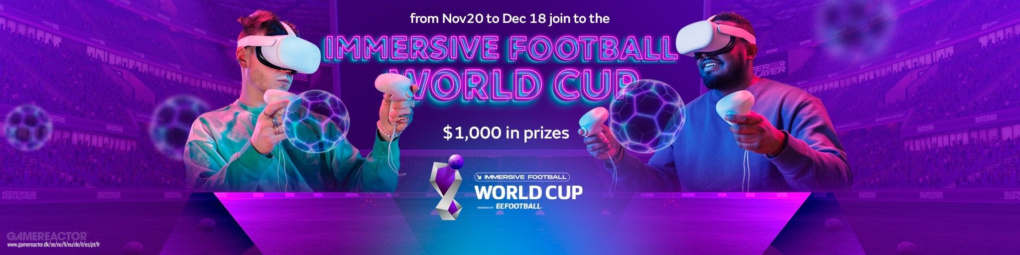 Immersive Football World Cup, the first major SuperPlayer event in Meta ...