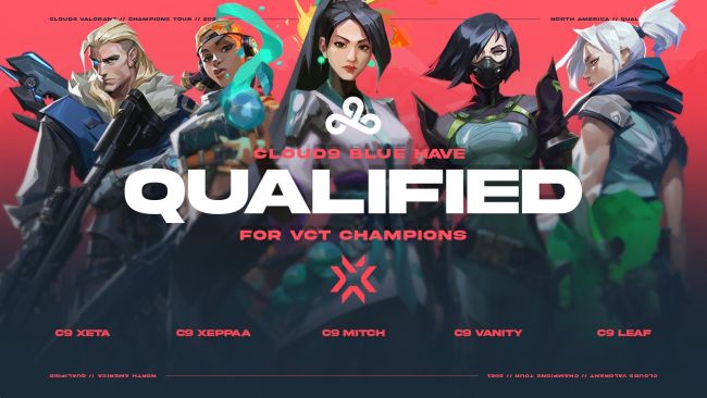 Cloud9 Blue has qualified for Valorant Champions 2021