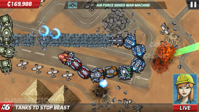 Colossatron: Massive World Threat Review - Gamereactor