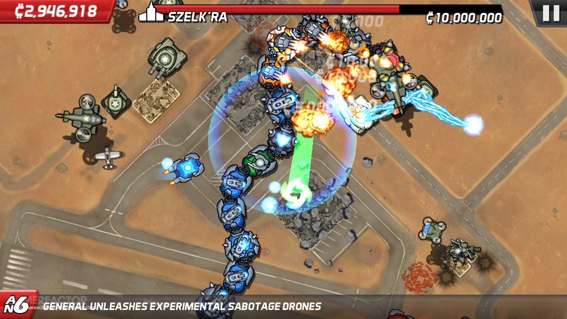 Colossatron: Massive World Threat Review - Gamereactor