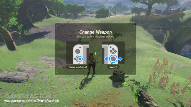 Take a look at Zelda: Breath of the Wild controls on the Switch - The ...