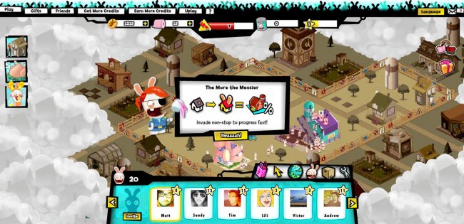 Rabbids invade Facebook - Rabbids Invasion: The Interactive TV Show ...