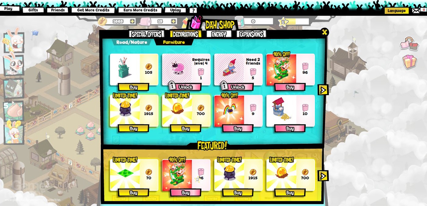 Rabbids invade Facebook - Rabbids Invasion: The Interactive TV Show ...