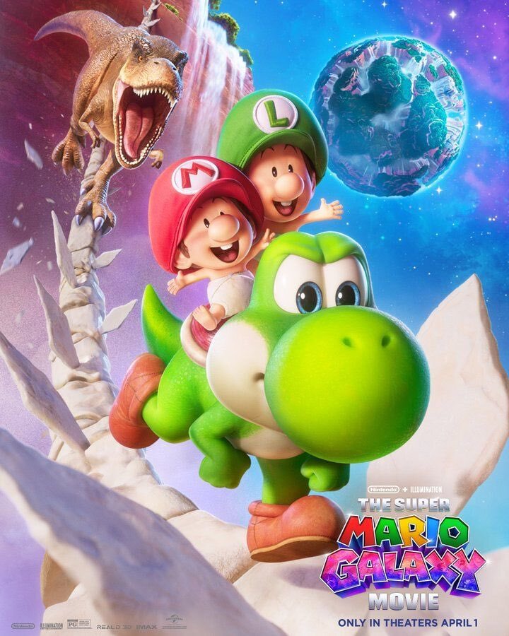 Check Out All New Character Posters From The Super Mario Galaxy Movie