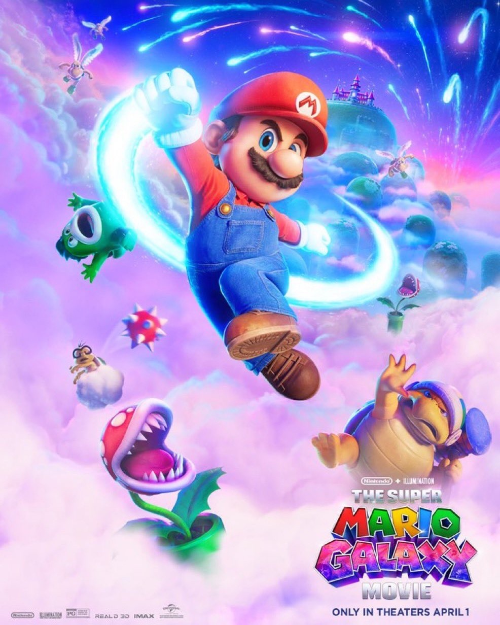 Check out all new character posters from The Super Mario Galaxy Movie