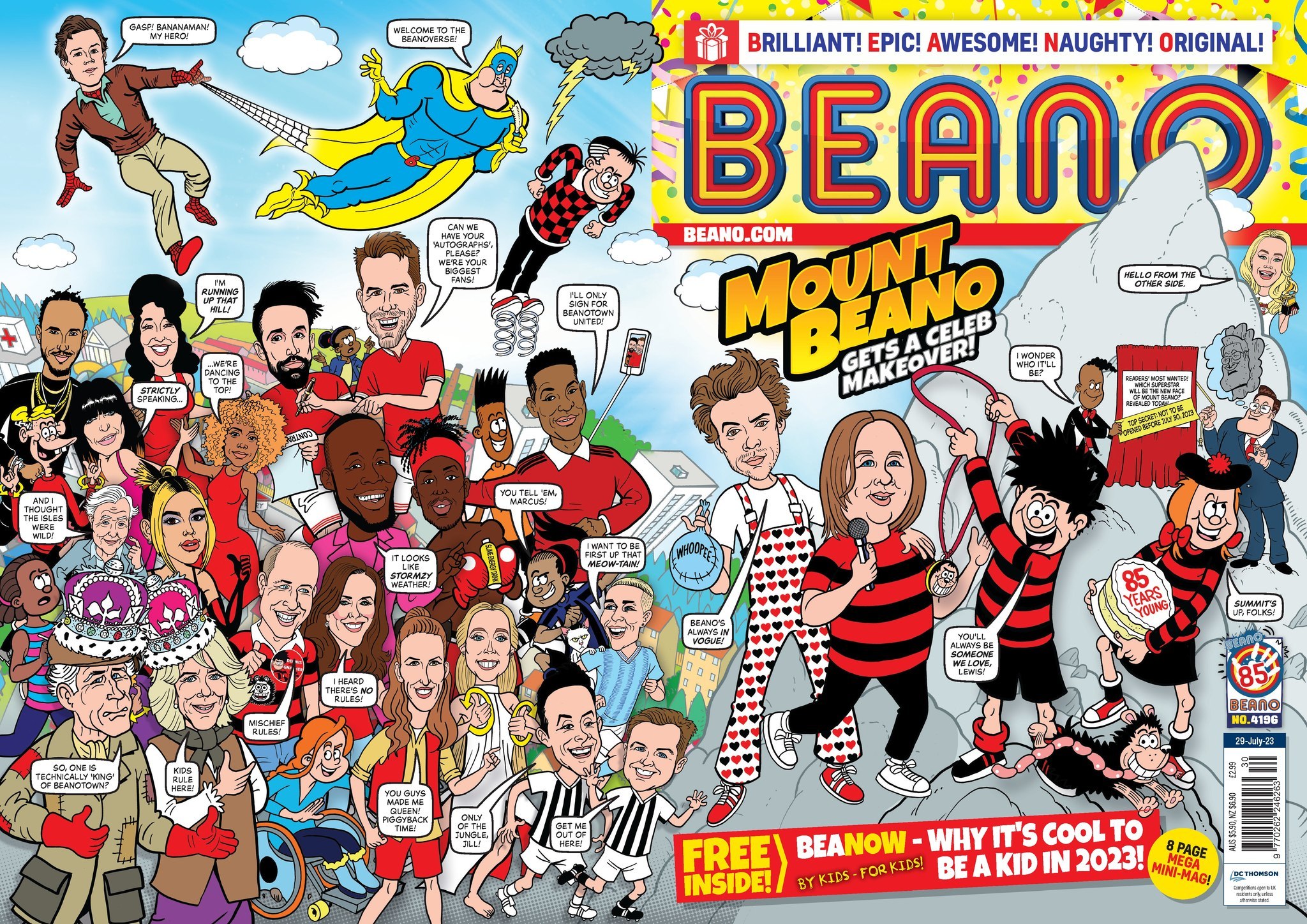 World's longest running comic unveils star-studded 85th edition cover ...