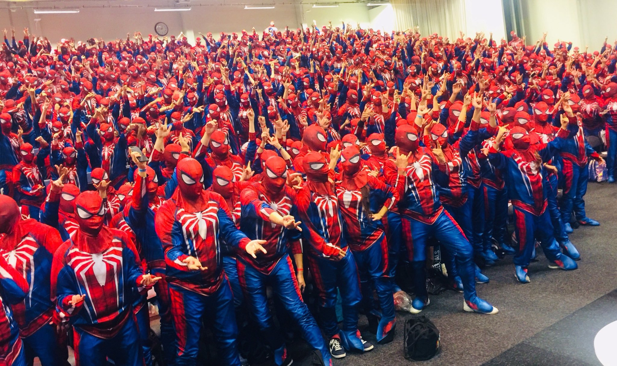 Marvel and Sony break record for largest Spider-Man gathering