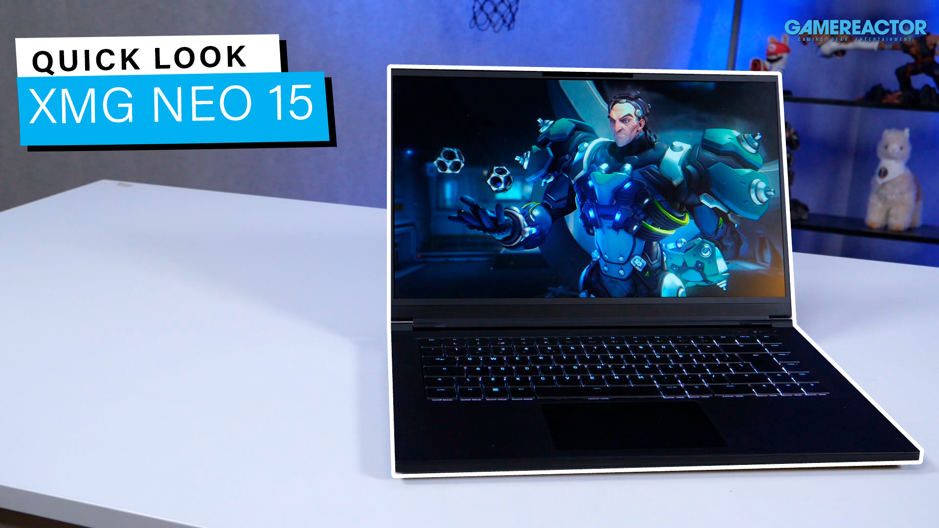 XMG's Neo 15 laptop gets a Quick Look - - Gamereactor