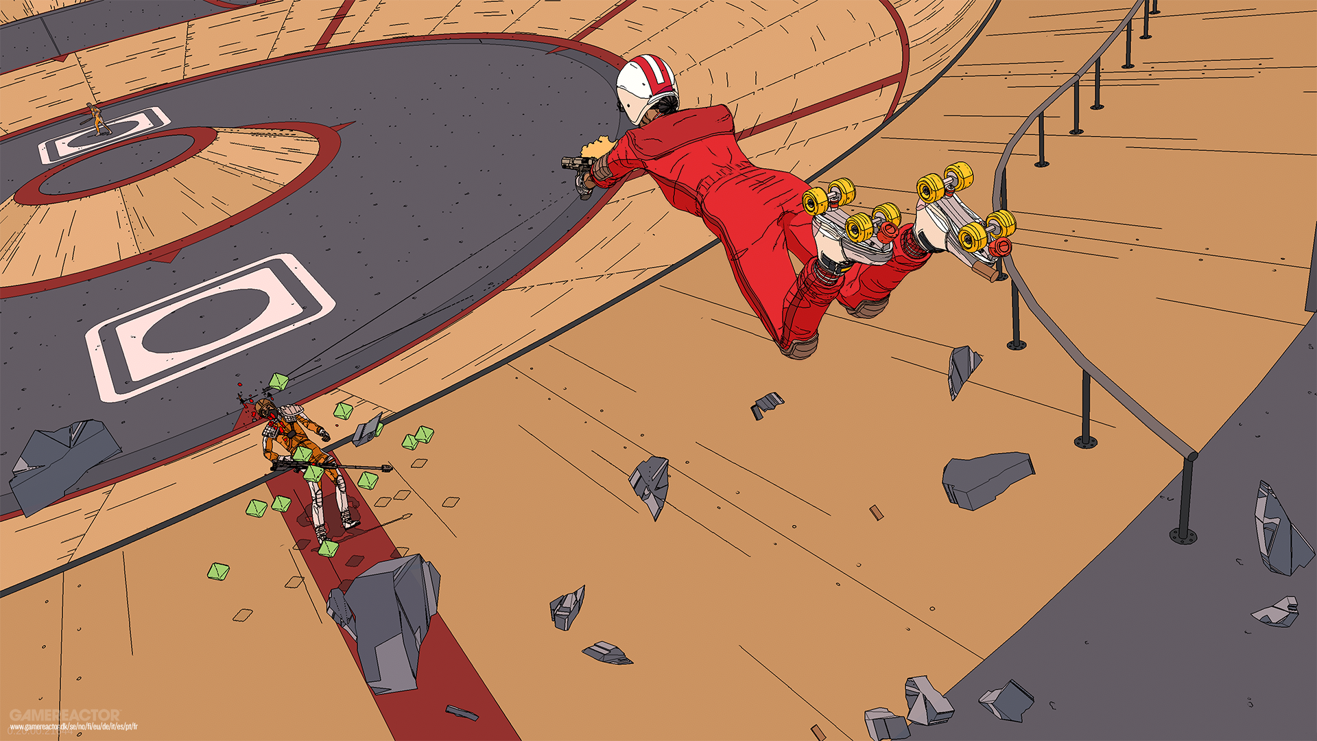 Rollerdrome Review - Gamereactor