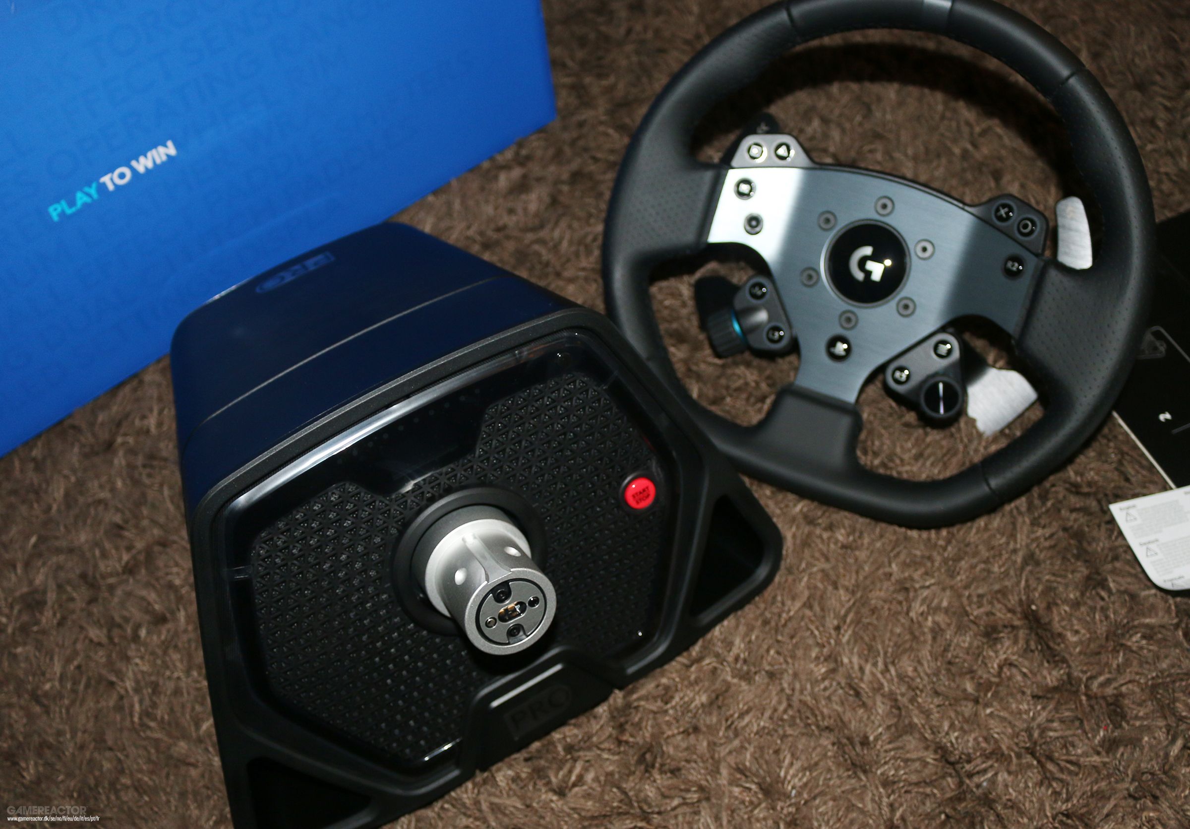 We unpack the brand new Logitech Pro Wheel - - Gamereactor