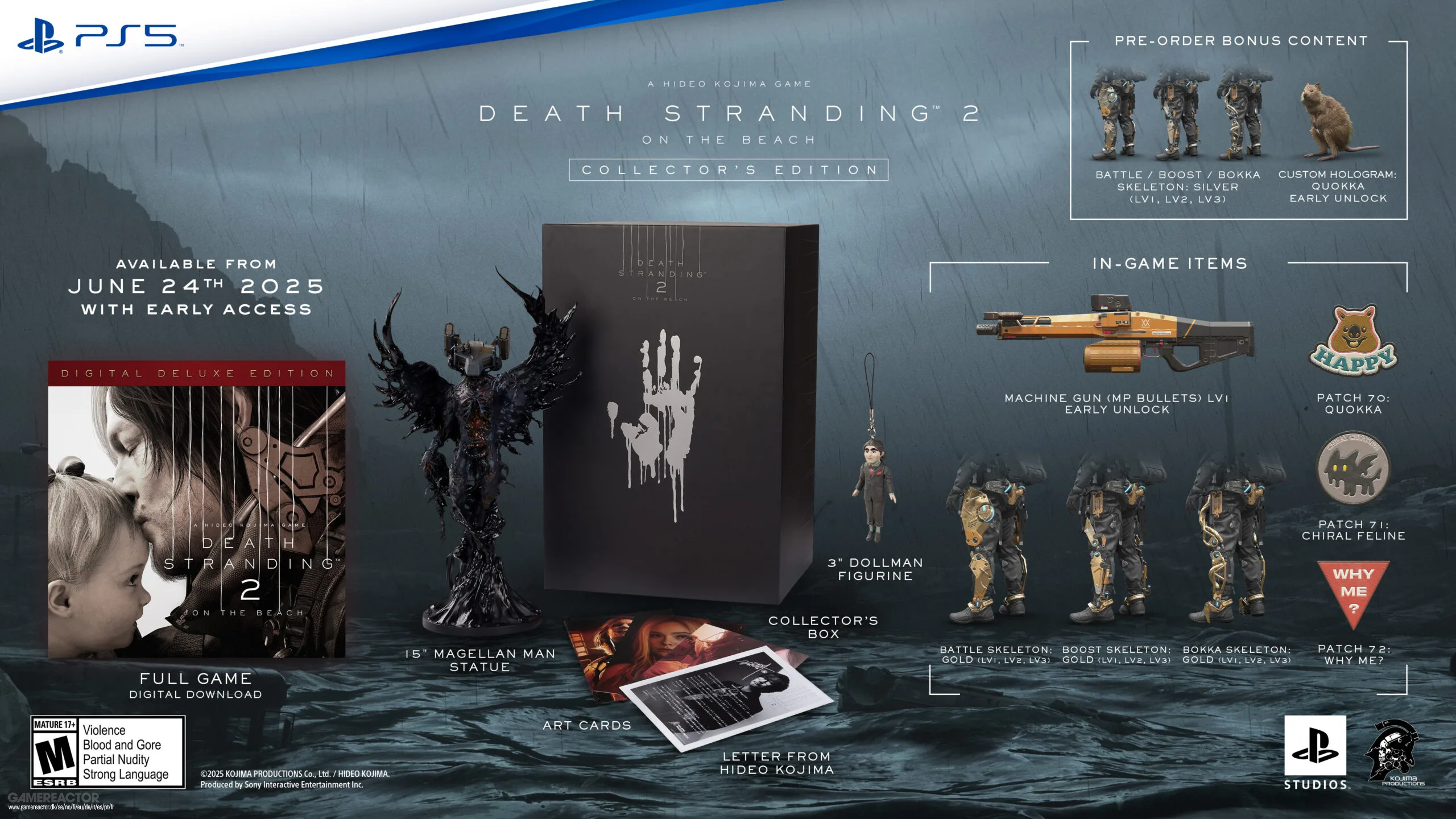 Here are the different pre-order editions of Death Stranding 2: On the ...
