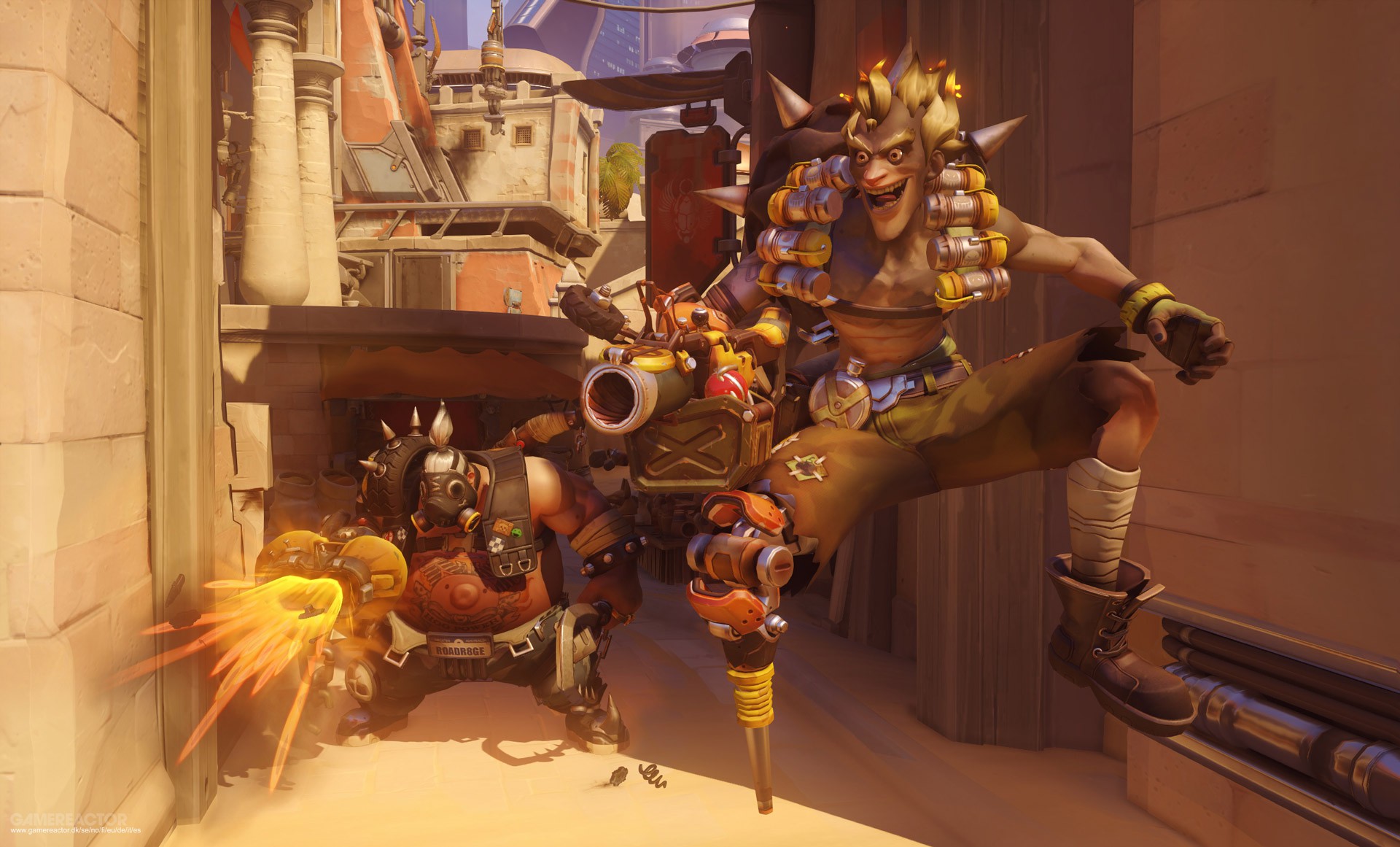 New Overwatch map takes us to Junkrat and Roadhog's home