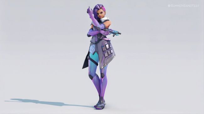 Overwatch 2 character models for Baptiste and Sombra shown during the ...