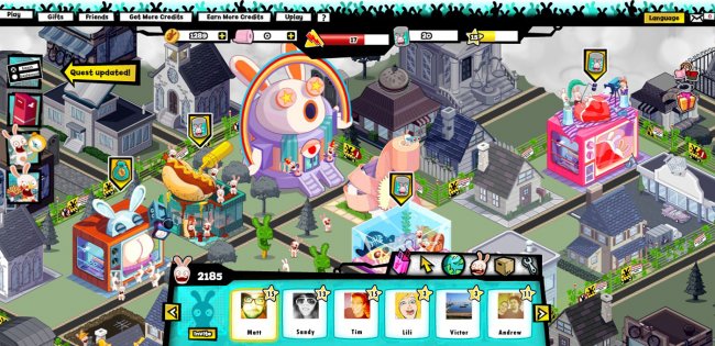 Rabbids invade Facebook - Rabbids Invasion: The Interactive TV Show ...