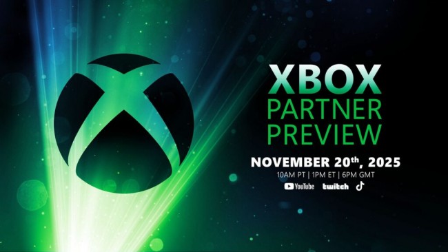 Xbox to host a Partner Preview showcase on November 20 - - Gamereactor