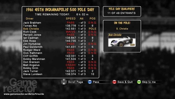 Indianapolis 500 Evolution - Gamereactor UK