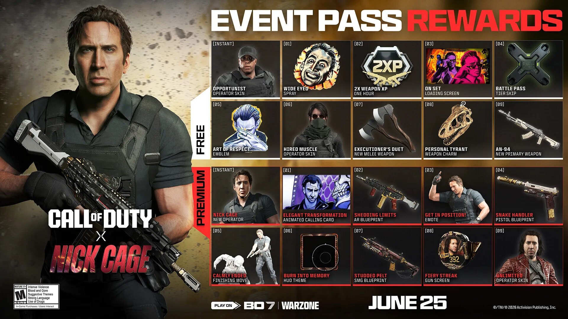 Nic Cage arrives in Call of Duty: Black Ops 7 as an Operator and with a ...