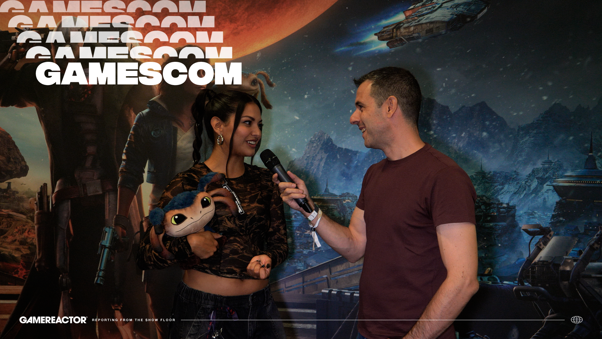 If Kay Vess could choose any character to share an adventure with, "I'd get along with Rey for ...