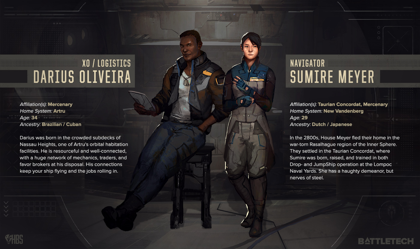 BattleTech's character cast revealed