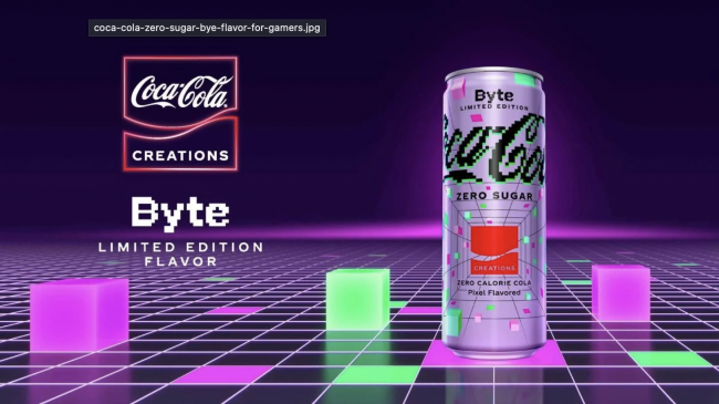 Coca-Cola introduces its new flavour "pixel" - - Gamereactor