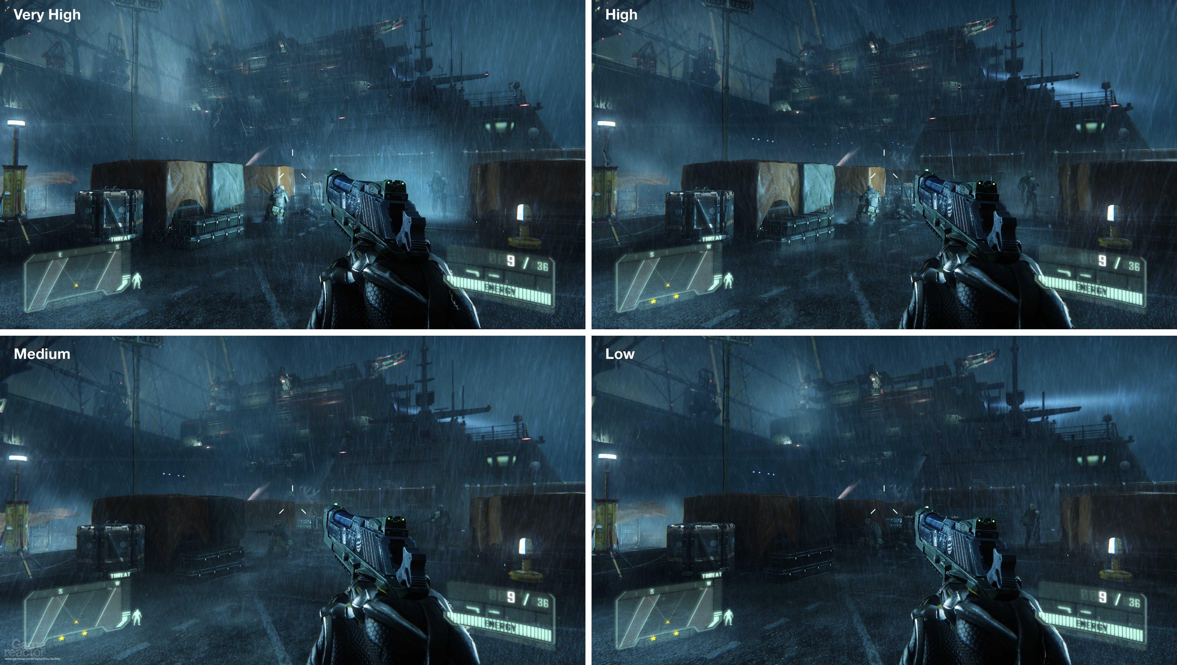 Crysis Graphics Comparison