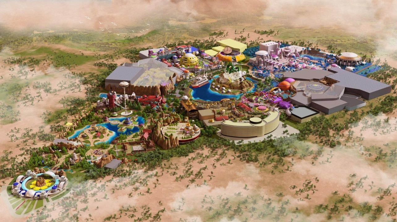 Dragon Ball theme park gets brand new look of the full map - - Gamereactor
