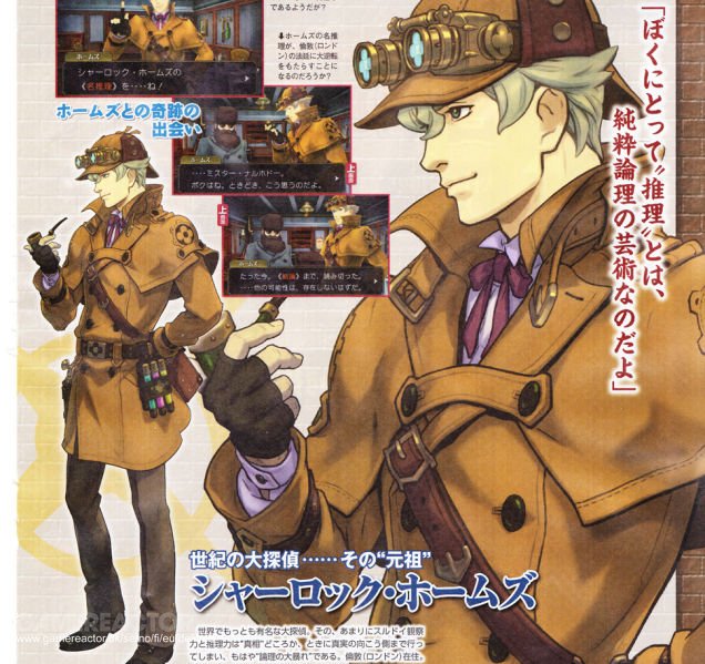 First look at Sherlock Holmes and Watson in The Great Ace Attorney