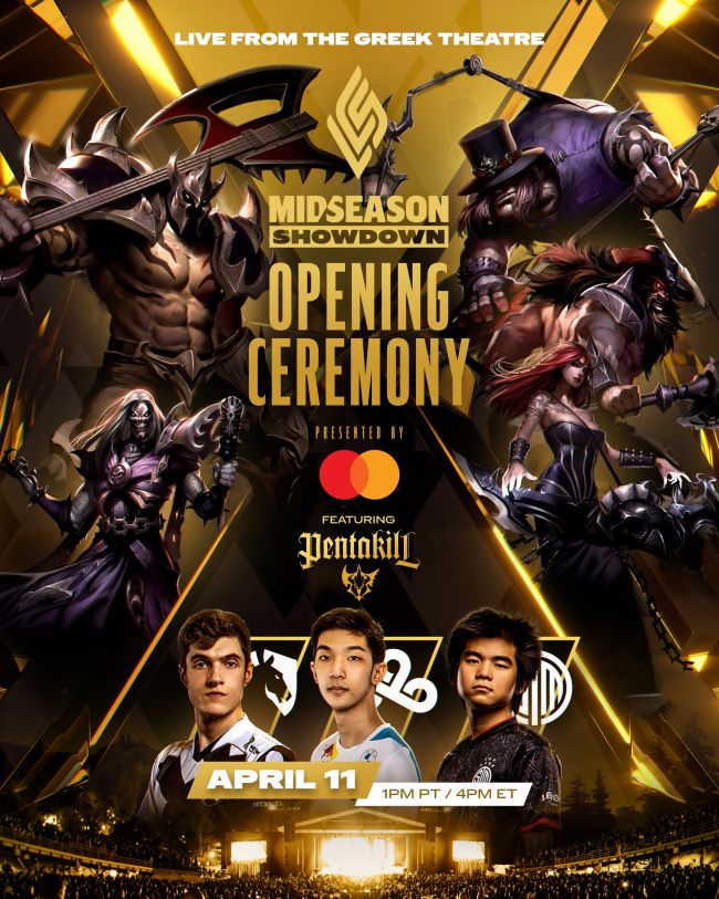 Riot Games virtual rock band Pentakill will perform at the Mid-Season ...