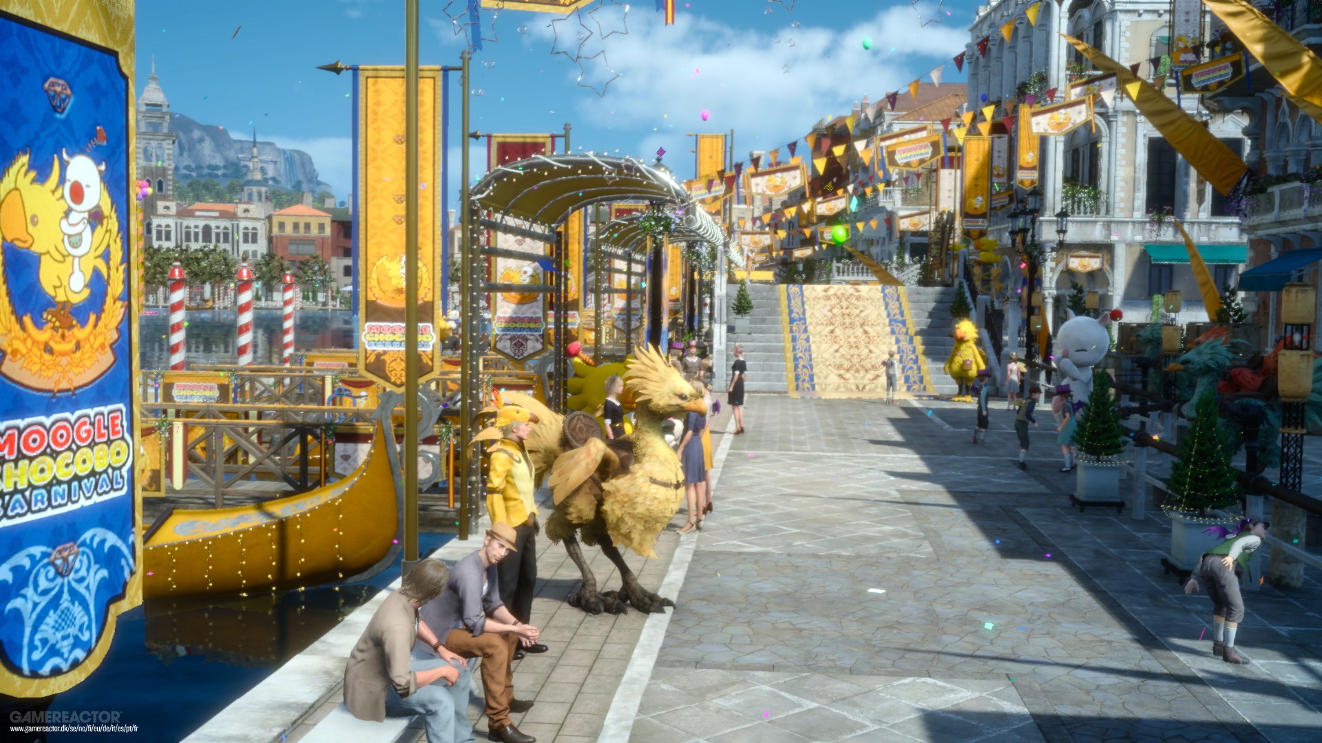 Moogle Chocobo Carnival is part of FFXV's Holiday Pack - Final Fantasy ...