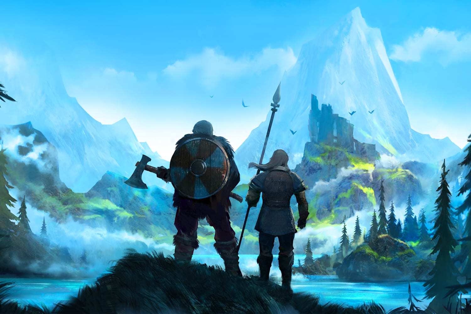 Check out this first teaser for Valheim: The Deep North