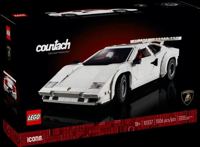 Lego announces new Lamborghini Countach 5000 set - - Gamereactor