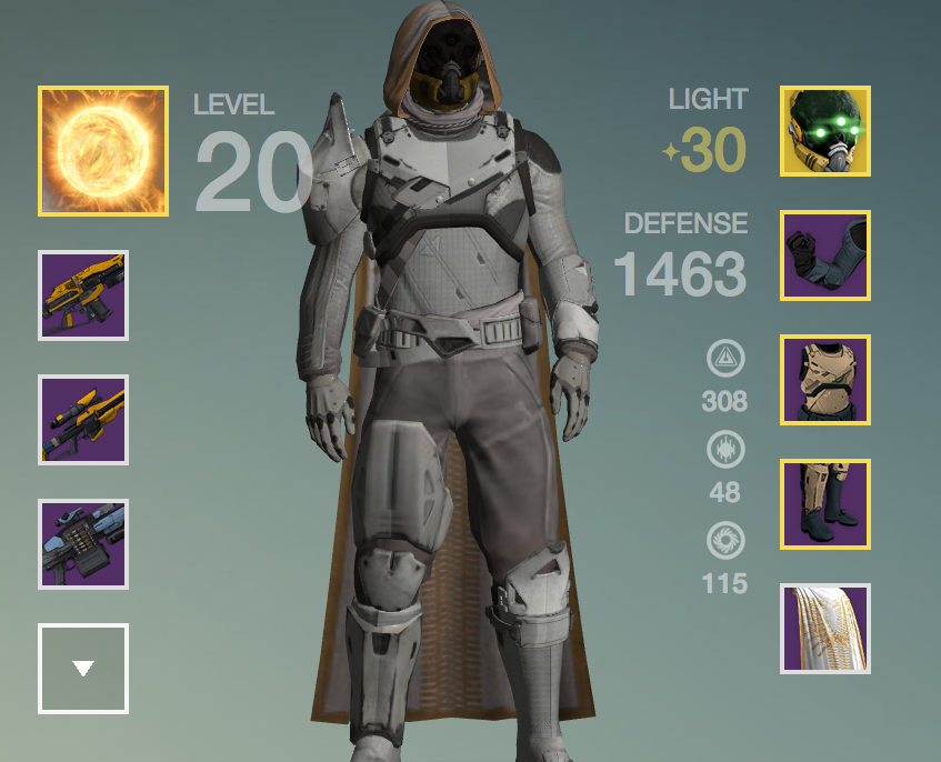 Meet the first level 30 character in Destiny