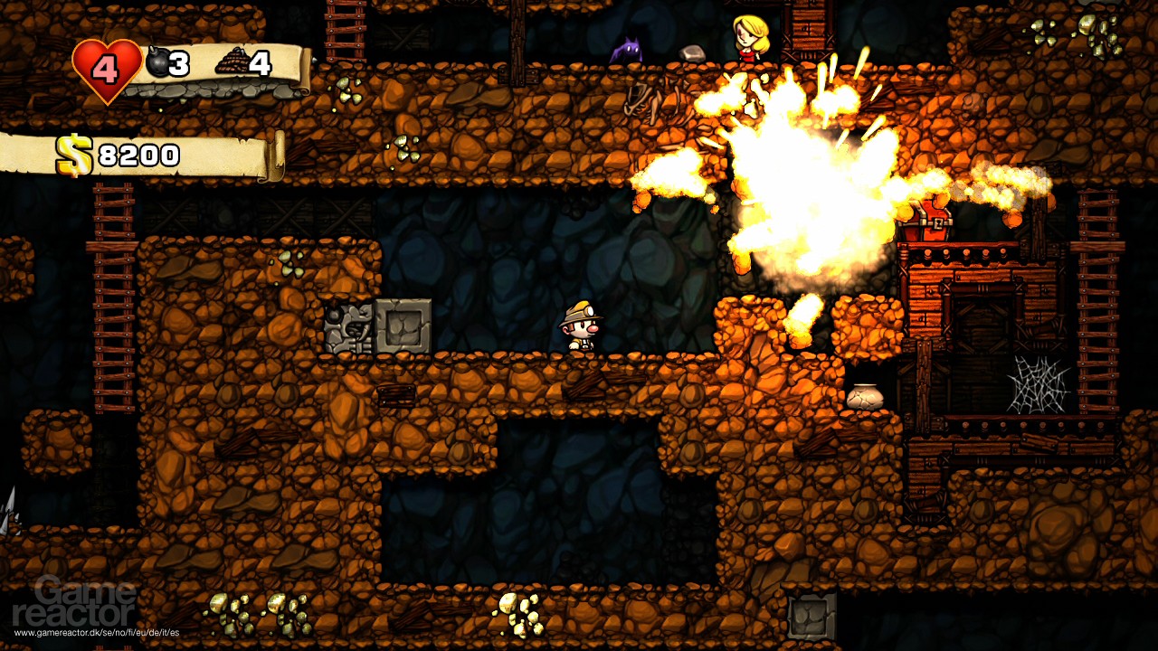 Spelunky Review - Gamereactor
