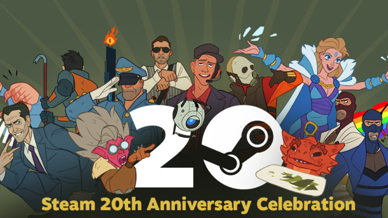 Steam celebrates 20 years by putting some of the best games from each ...