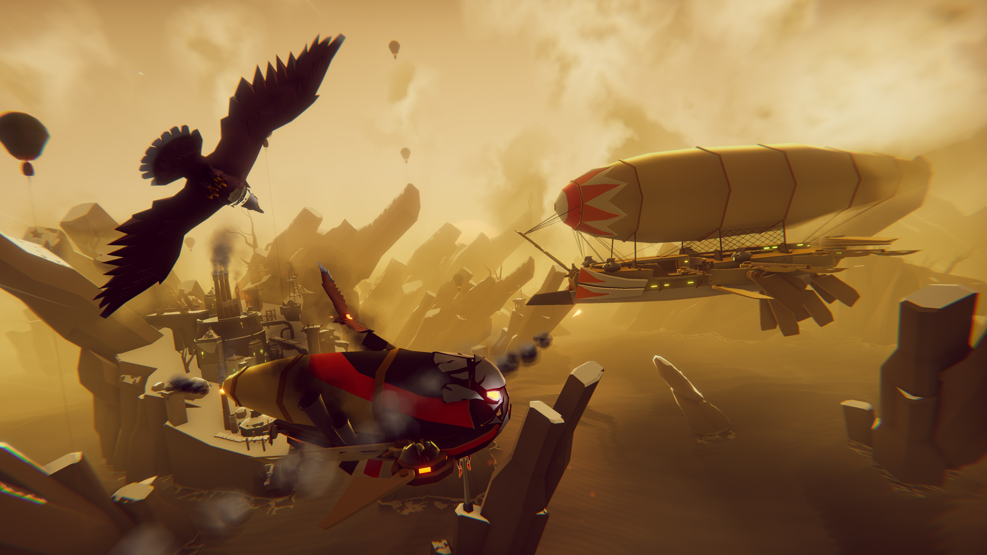 Falconeer revealed for Xbox One - The Falconeer - Gamereactor