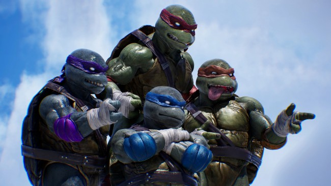 Ninja Turtles visits Ninja Gaiden II Black and the result is stunning
