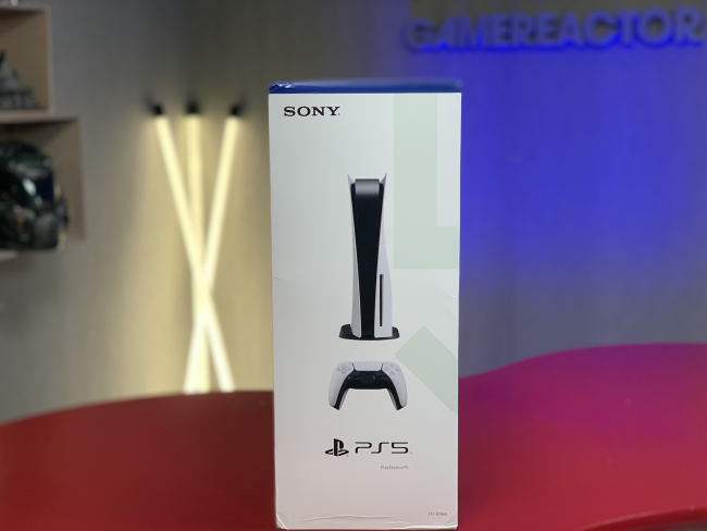 Our brand new PS5 has arrived and here's the retail box - - Gamereactor
