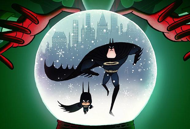Baby Batman saves Christmas in Merry Little Batman