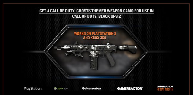 Cod Ghosts Guns Camo